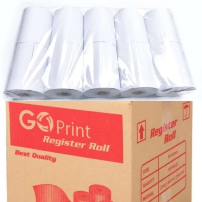 Jual Kertas Struk Kertas Kasir Hvs 1ply 75x60 Multioffice - 2 Ply Pm Di ...