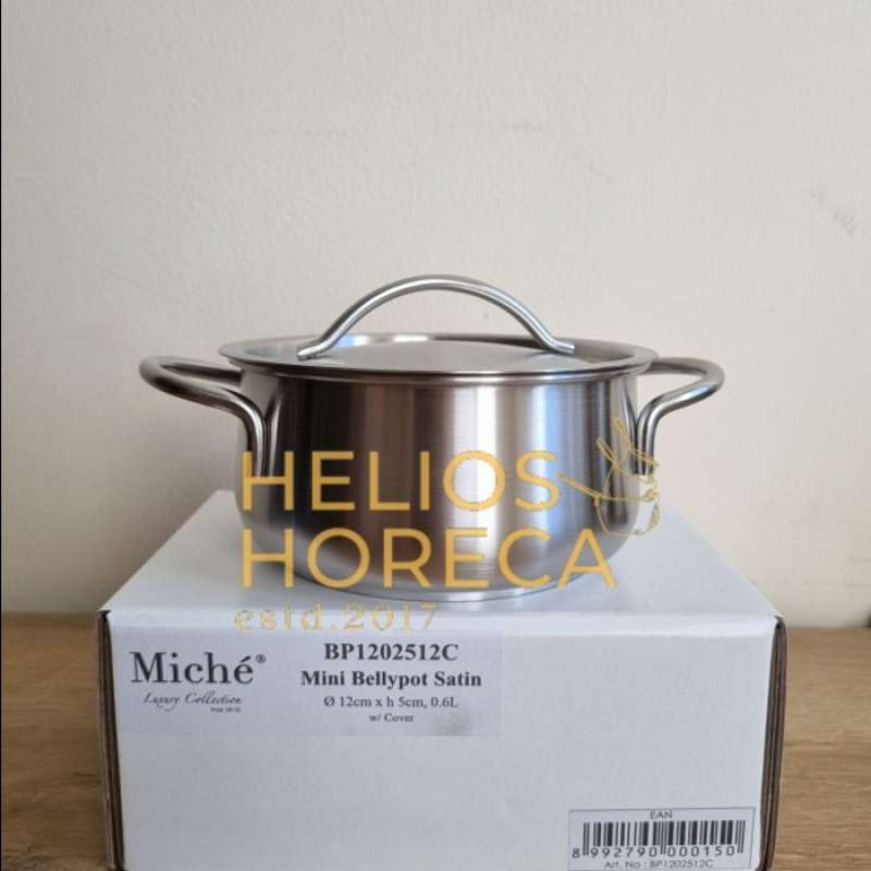 Promo Panci Saucepot Mini Belly Pot 12 Cm Miche Satin Finishing ...