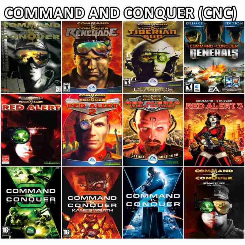 Promo Command & Conquer CNC C&C Game untuk Komputer PC Laptop KOLEKSI ...