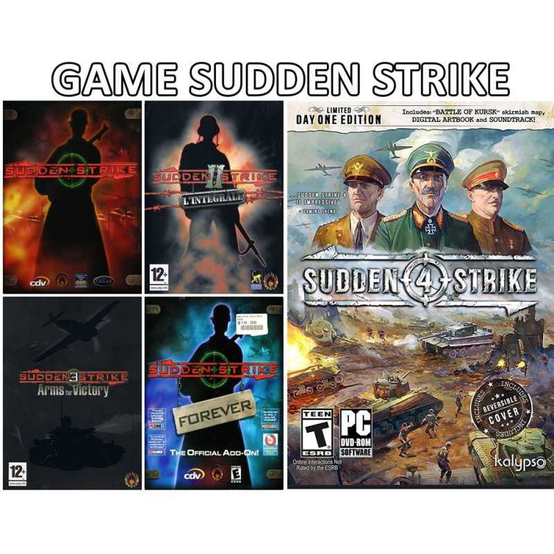 Promo Sudden Strike Game untuk Komputer PC Laptop KOLEKSI LENGKAP ...