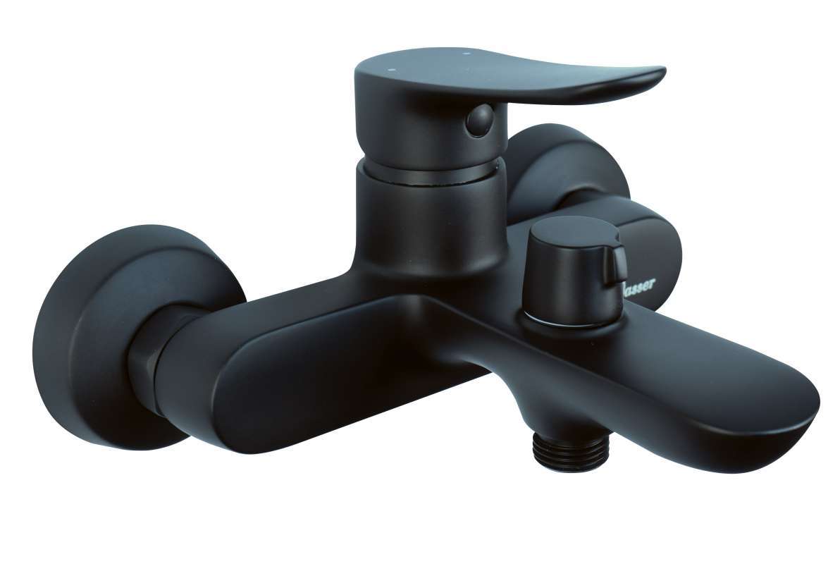 Jual Kran Shower Air Panas Dingin Wasser Shower Mixer MBT-X010 Black ...