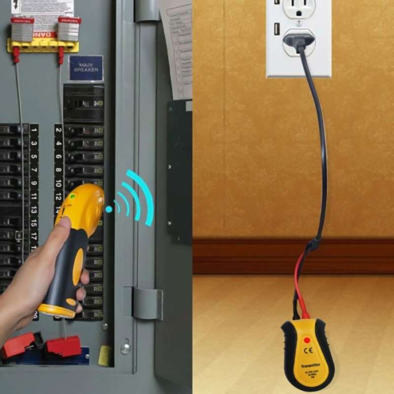 Jual Circuit Breaker Fuse Control Locator Electric Finder Tool Receiver ...