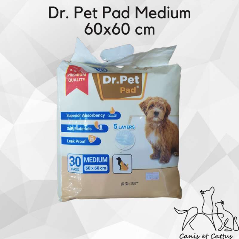 Promo Dr. Pet Pad Medium 60x60 cm - Multicolor Diskon 23% di Seller ...