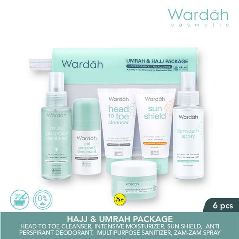 Promo Wardah Paket Haji Dan Umrah Diskon 15% Di Seller Toko Daun Ijo ...