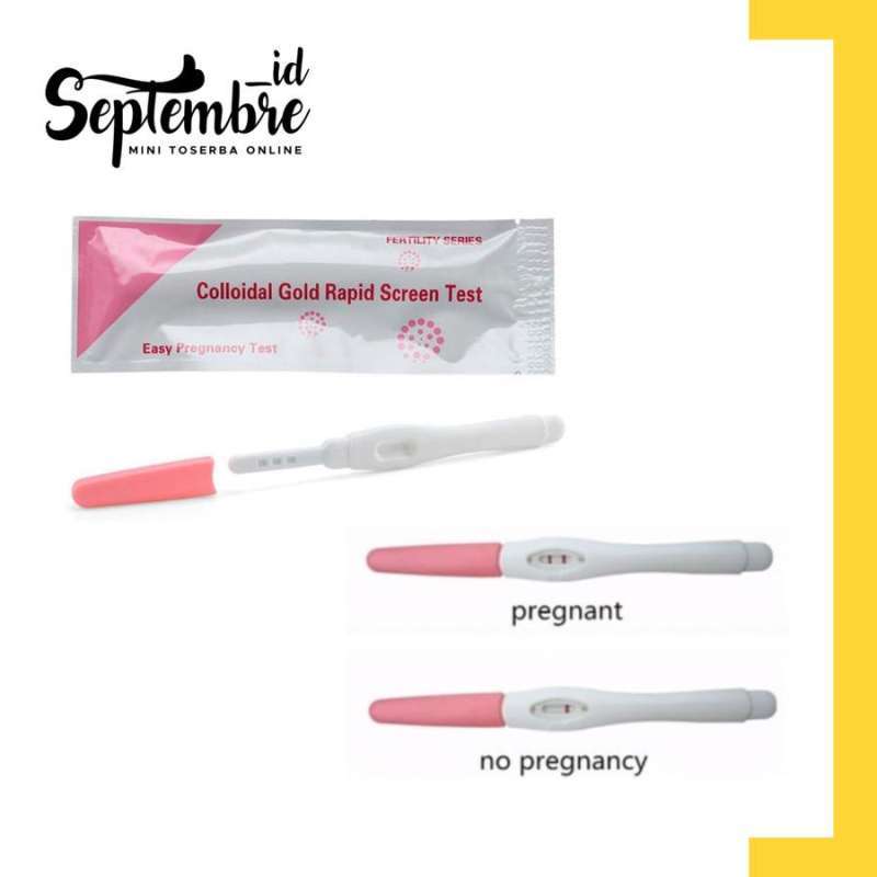 Jual Tespek Colloidal Tespek Stik Test Pack Colloidal Stick Compact HCG ...