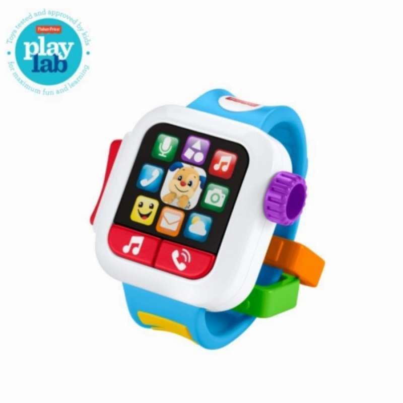 Promo Fisher Price Laugh And Learn Time To Learn Smart Watch Original ...