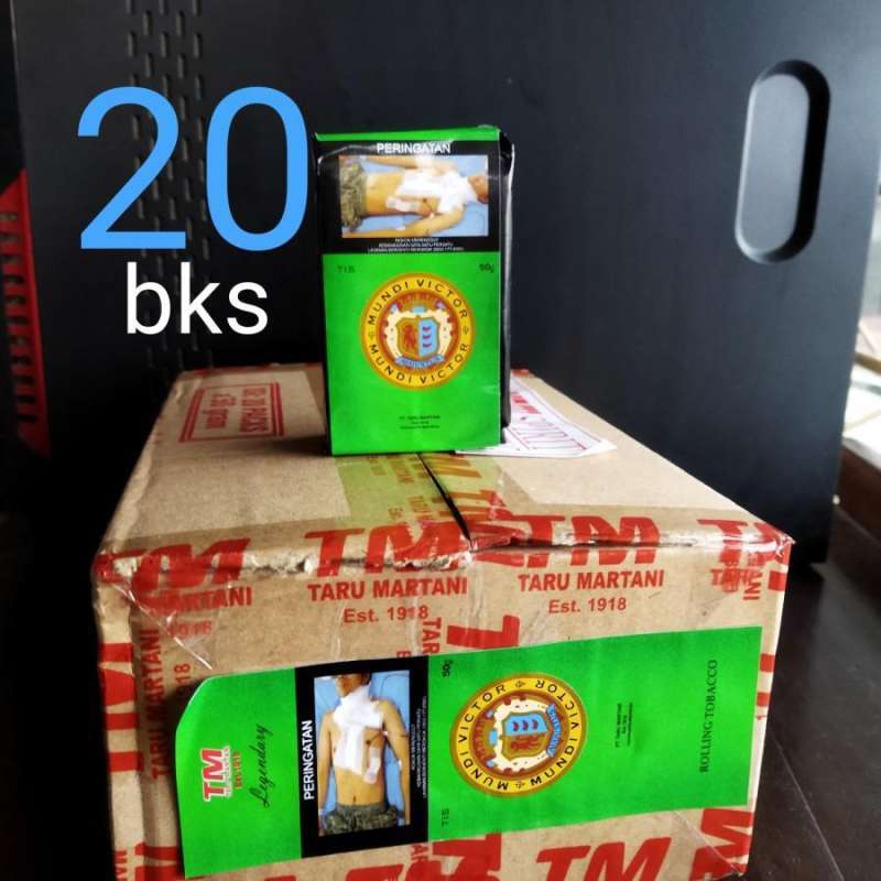 Jual Mundi Victor WARNING 1 Dus Isi 20 Bks x 50gr TM Background Hijau di Seller Dede Riyanti ...