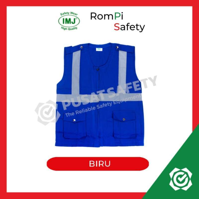 Promo Rompi Kerja Safety Imj 2 Kantong Scotl ht Diskon 33% di Seller ...