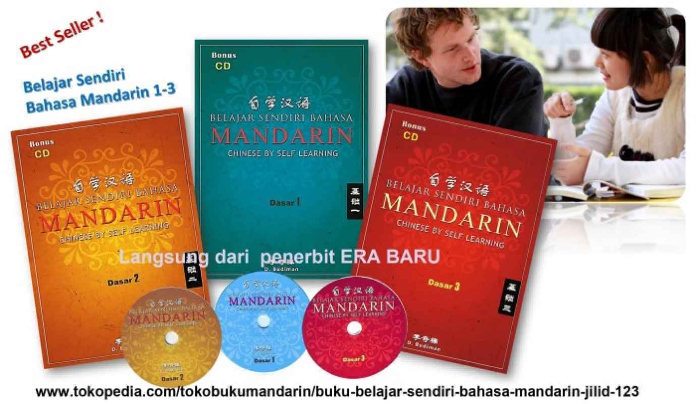Promo Buku Belajar Sendiri Bahasa Mandarin Jilid 1,2,3 Diskon 23% di ...