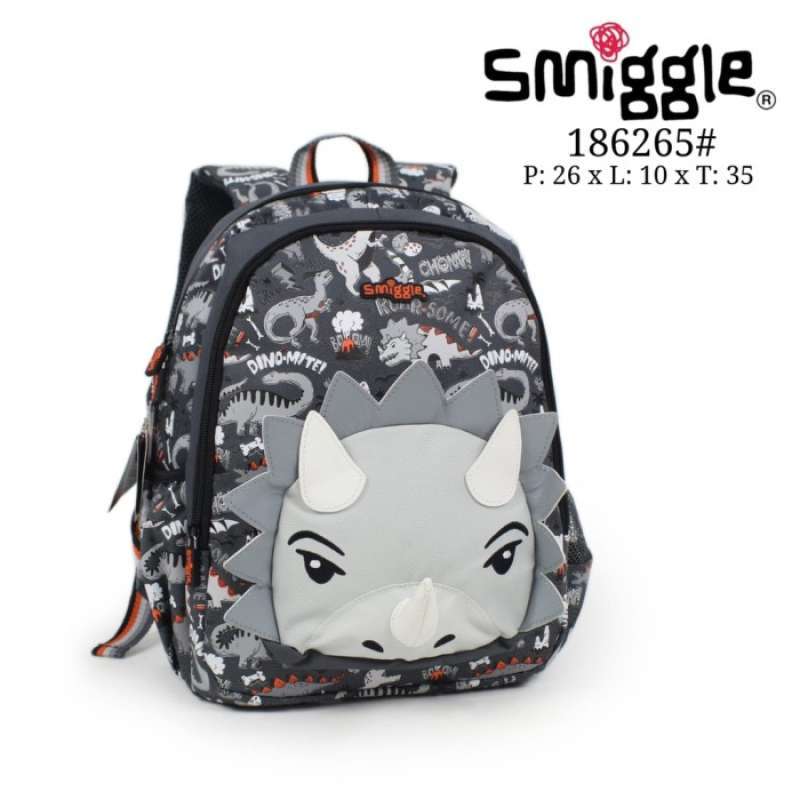 Promo Smiggle Junior Animalia Dinosaur Backpack Diskon 23% di Seller ...