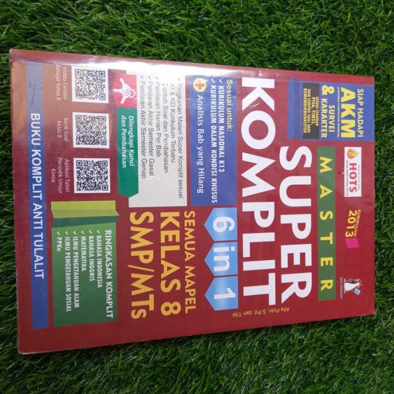 Promo Buku Master Super Komplit 6 In 1 Semua Mapel Kelas 8 Smp Mts