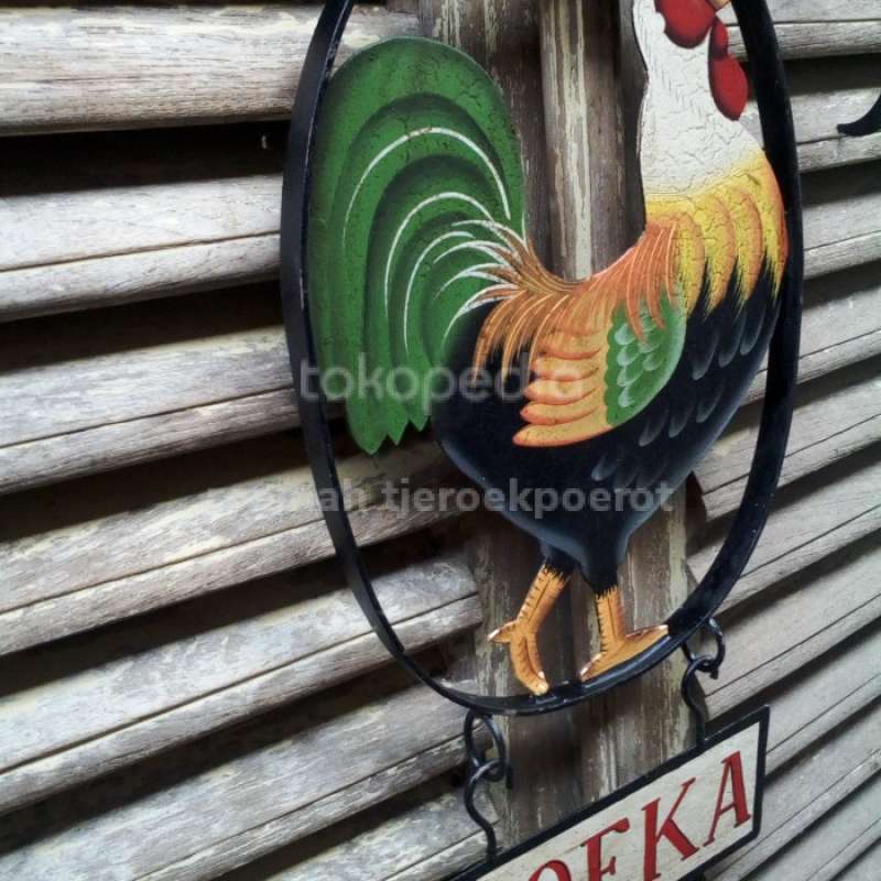 Promo vintage sign plang boeka toetoep plang buka tutup toko pajangan ...