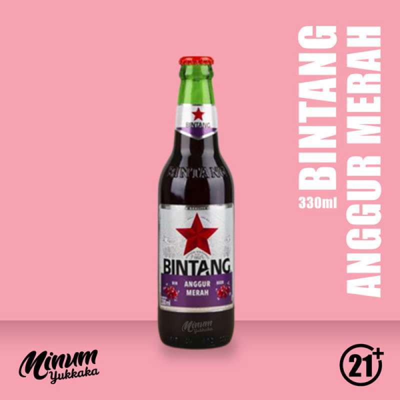 Jual Bintang Anggur Merah Botol 330ml Di Seller Minum Yuk Kaka - Marga ...