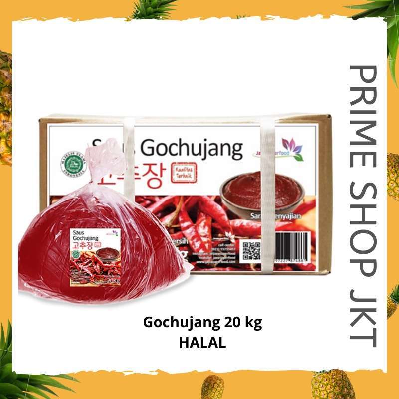 Jual Saos Gochujang 20kg Halal Saus Pasta Cabai Korea Gochujang ...