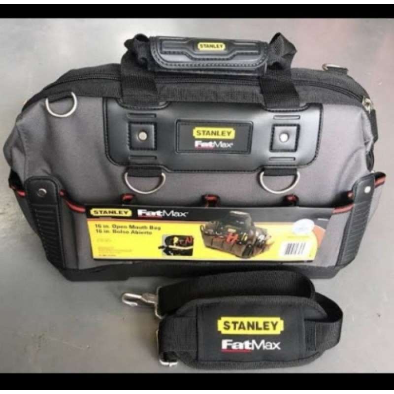 Promo Tas 16 in Stanley ( 16-155 ) Fatmax open mouth bag tools Diskon ...