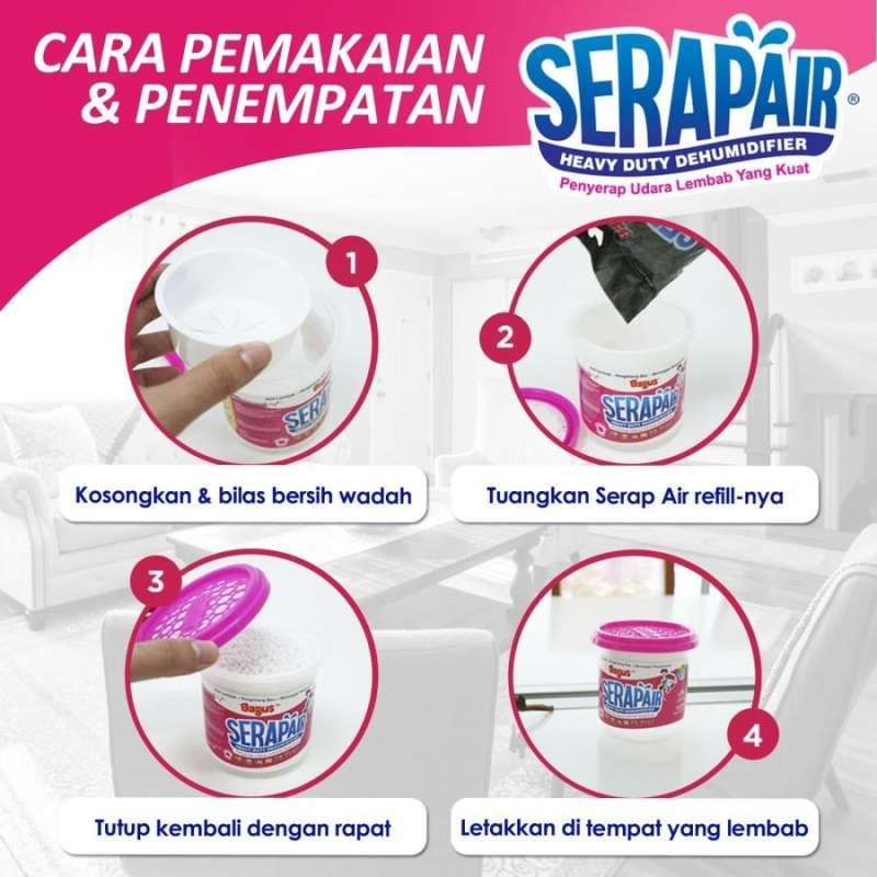Jual Bagus - Serap Air Refillable | Penyerap Udara Lembab | Serapair Di ...