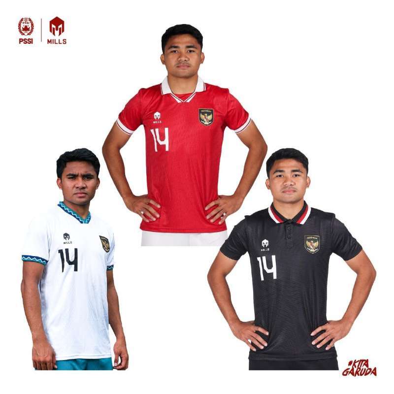 Jual Mills Nameset Nomor Punggung Jersey Timnas 2022 ( Hanya Nameset ...