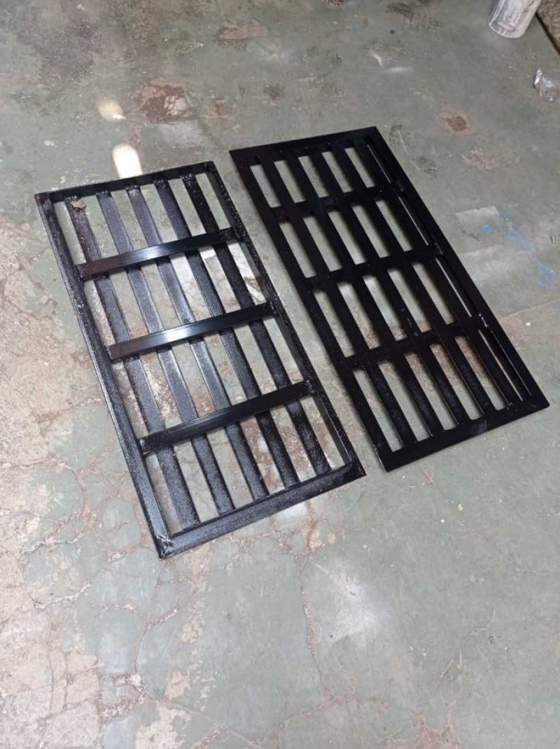Jual Tutup Grill Saluran Air Got Selokan Besi Custom 60x30 Di Seller ...