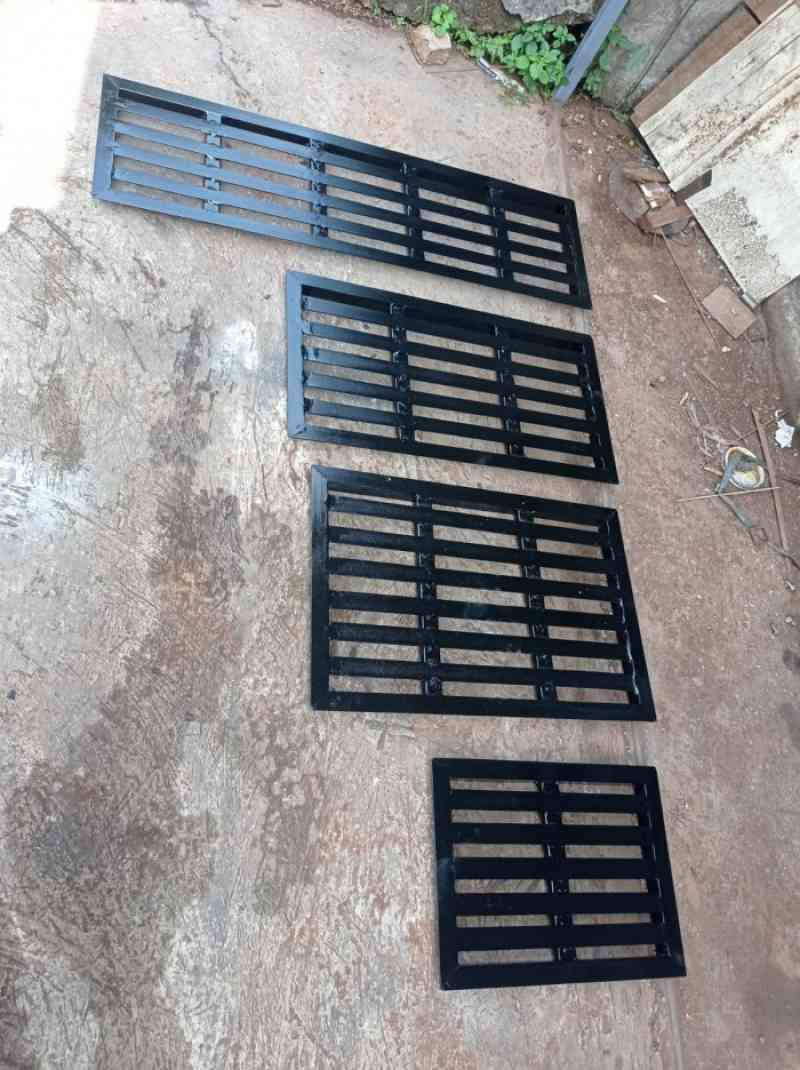 Jual Tutup Grill Saluran Air Got Selokan Besi Custom 60x30 Di Seller ...