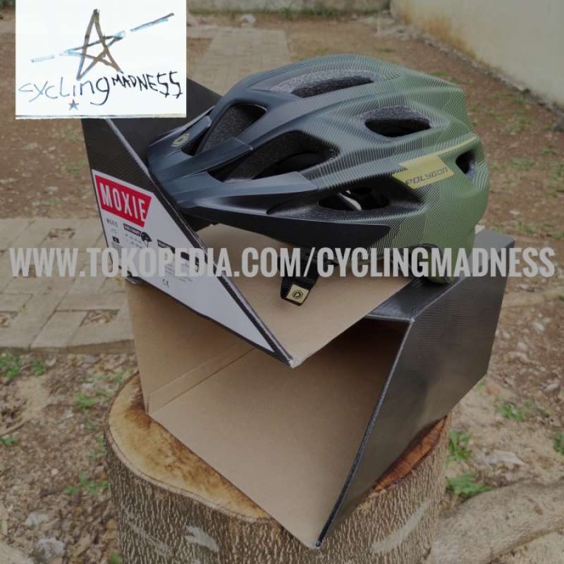 Jual Polygon Helm Sepeda Seri Moxie Ukuran Lingkar Kepala L 60-64Cm di ...