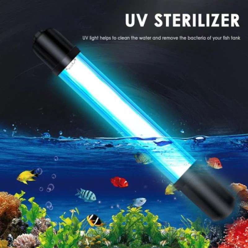 Promo Lampu Aquarium Ultra Violet Uv Sterilizer Anti Bakteri Diskon 23% di Seller Sumber Raharja ...