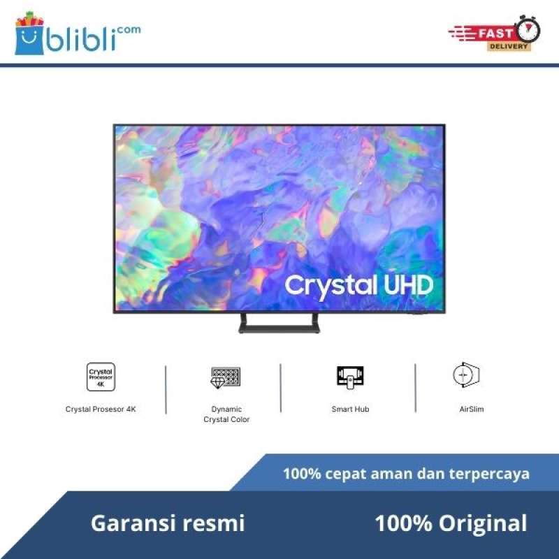 Jual Samsung 65cu8500 65 Inch Cu8500 Crystal Uhd 4k Smart Tv (2023) Bu8500 Di Seller Toko Didik ...