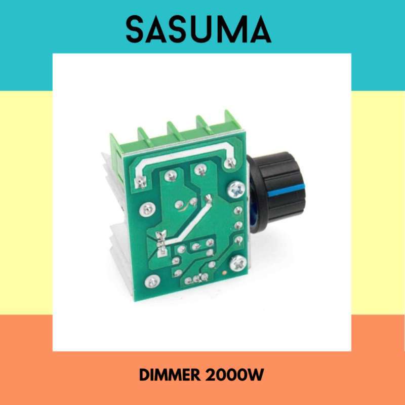 Jual SASUMA DIMMER SCR 2000W VOLTAGE REGULATOR SPEED CONTROLLER MOTOR ...
