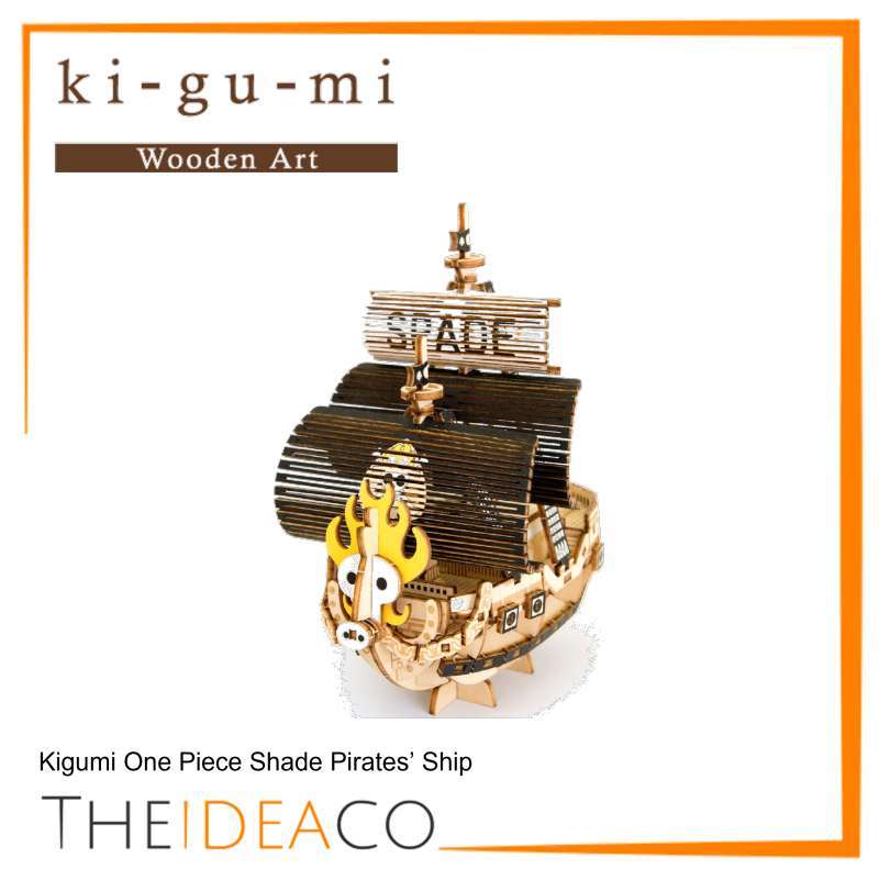 Jual Hobby Craft Kigumi Wooden Art Perahu One Piece Spade Pirate di ...