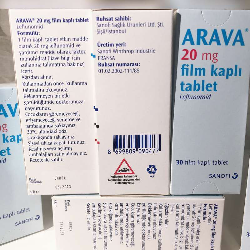Jual Sanofi - Arava 20 Mg [box 30 Tab ] Di Seller Blur Blurry - Utan ...