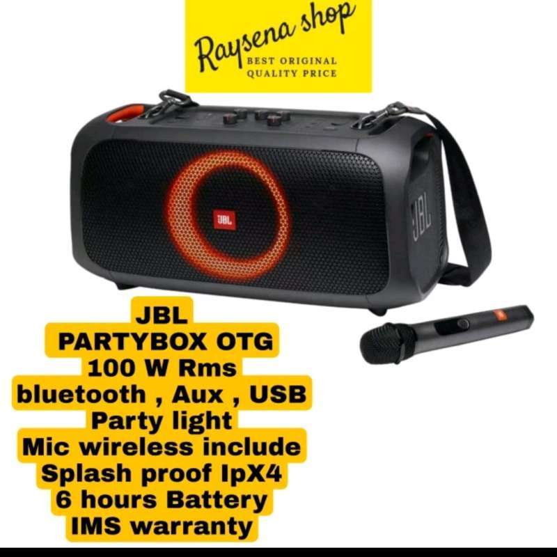 Jual JBL PARTYBOX OTG PARTY BOX ON THE GO SPEAKER PORTABLE KARAOKE Di