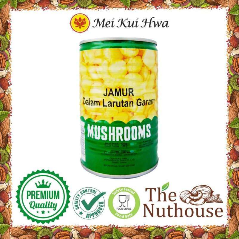 Jual Mei Kui Hwa - Champignons Mushroom / Jamur Kancing / Moku 425gr di ...