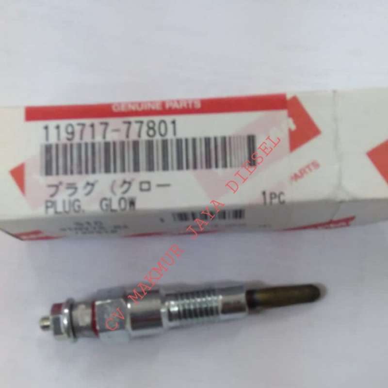 Promo Glow Plug/Busi Pemanas 4tnv98 119717-77801 Yanmar Genuine Parts ...