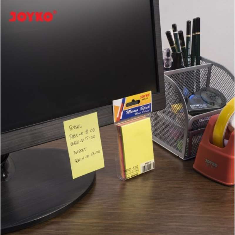 Promo Memo Sticky Note Kertas Tempel Mms-12 Joyko Alat Tulis ...