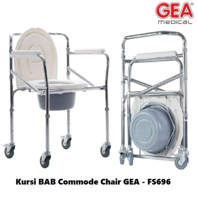 Promo Kursi BAB Toilet Pakai Roda Bangku Kamar Mandi untuk Pasien ...