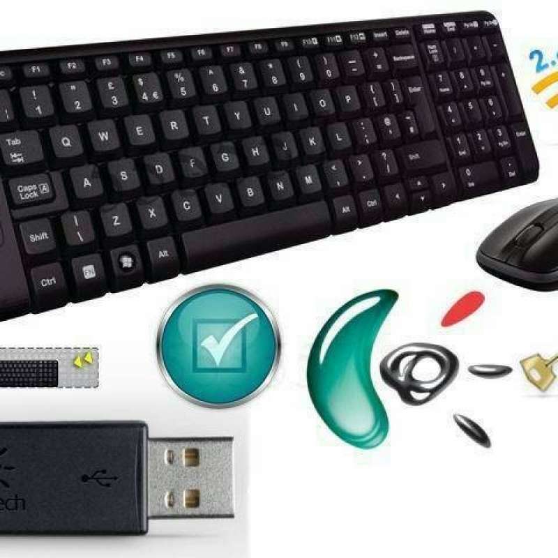 Promo Logitech Wireless Combo Mk220 Logitech Keyboard Mouse Diskon 33 Di Seller Komputermu