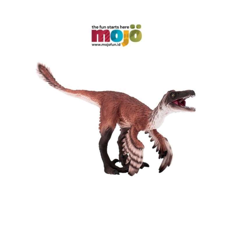Promo Mojo Fun Troodon With Articulated Jaw 87389 - Prehistoric ...