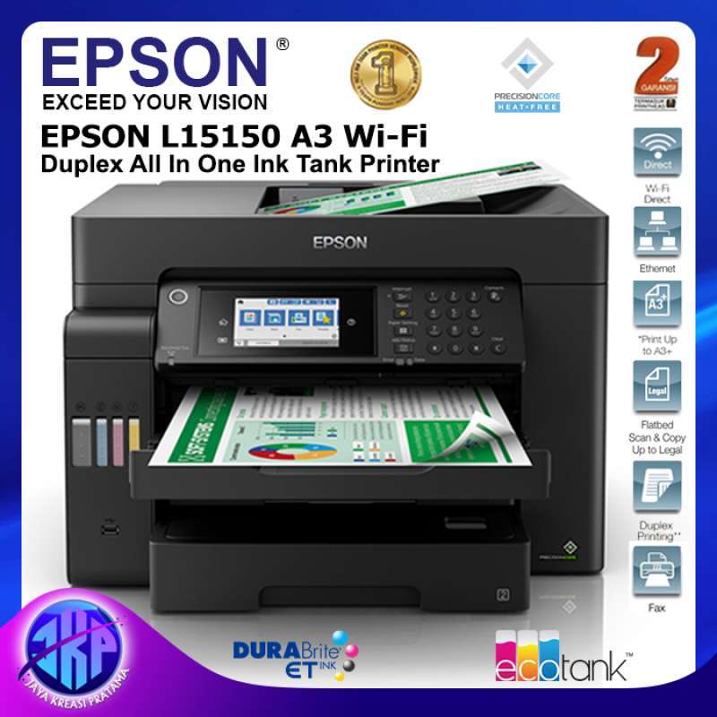 Jual Epson L15150 A3 Wi-Fi Duplex All-in-One Ink Tank Printer di Seller Jaya Kreasi Pratama ...