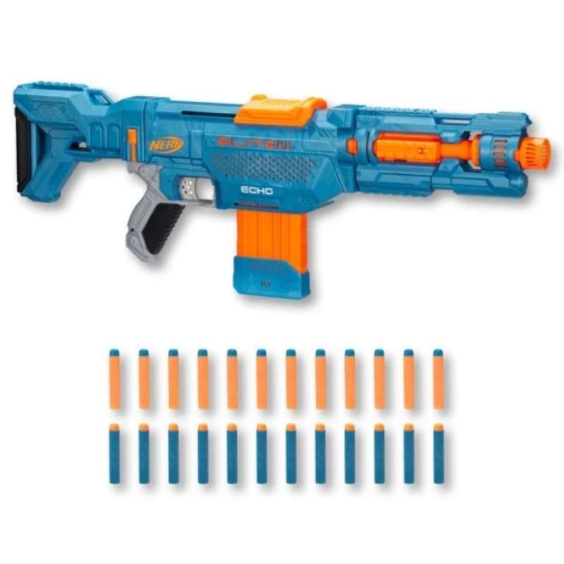 Promo Nerf Elite 2.0 Echo Cs10 4 In 1 Delta Trooper 24 Darts Diskon 23% ...
