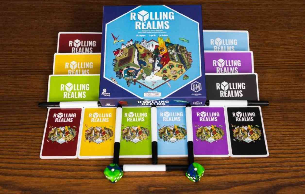 Promo Rolling Realms Board Game | Boardgame Diskon 23% di Seller ...