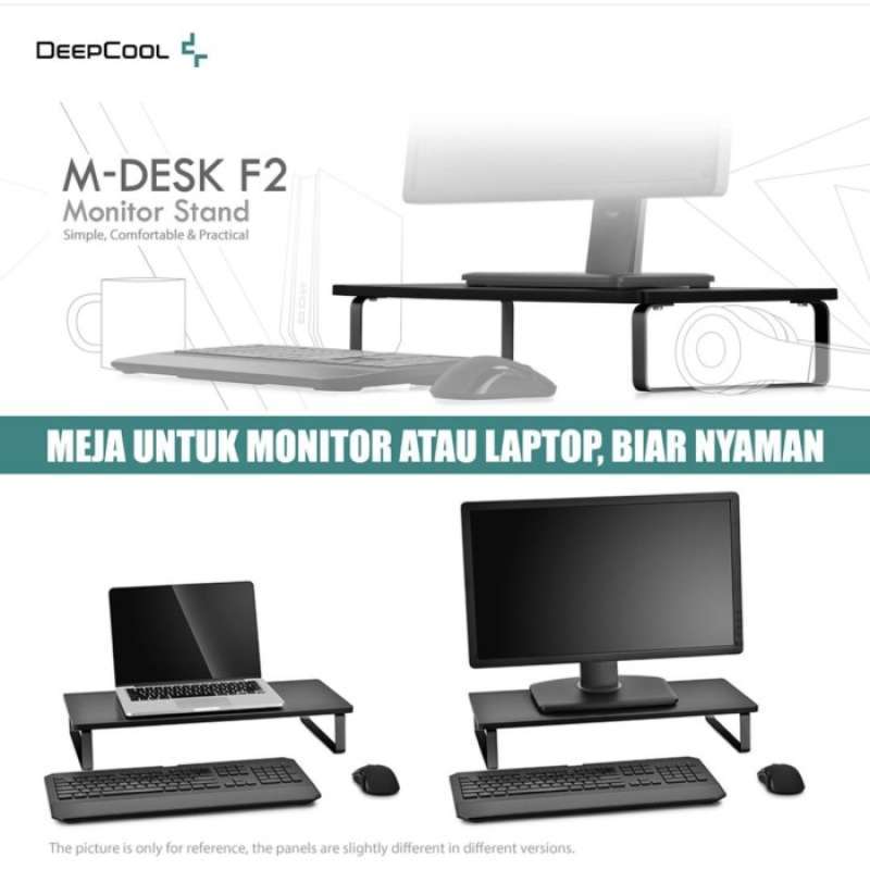 Promo Deepcool M Desk F 2 Monitor Stand Deep Cool Mdesk F2 Monitor ...