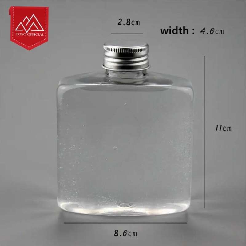 Promo Botol Kaca PMF Glass Bottle Kemasan Minuman Kopi Susu Juice Jus ...