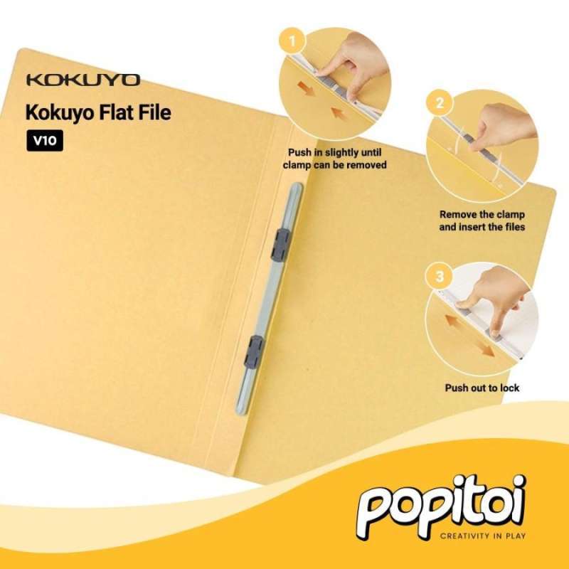 Jual Kokuyo Fu-v10 Flat File A4 Binder File Folder Di Seller Popitoi Id - Tegalsari, Kota ...