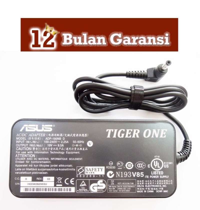 Jual Charger Adaptor Laptop Msi Gf75 Thin Series 9sc-027, 9sc-278, 9sc ...