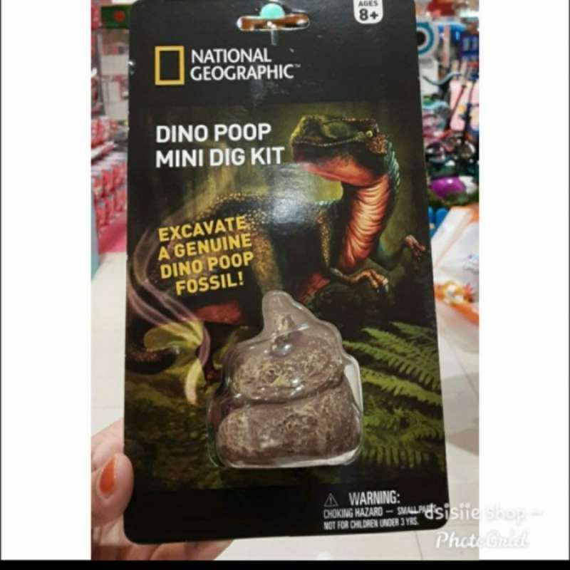 Promo National Geographic Dino Poop Mini Dig Kit Fossil Original ...