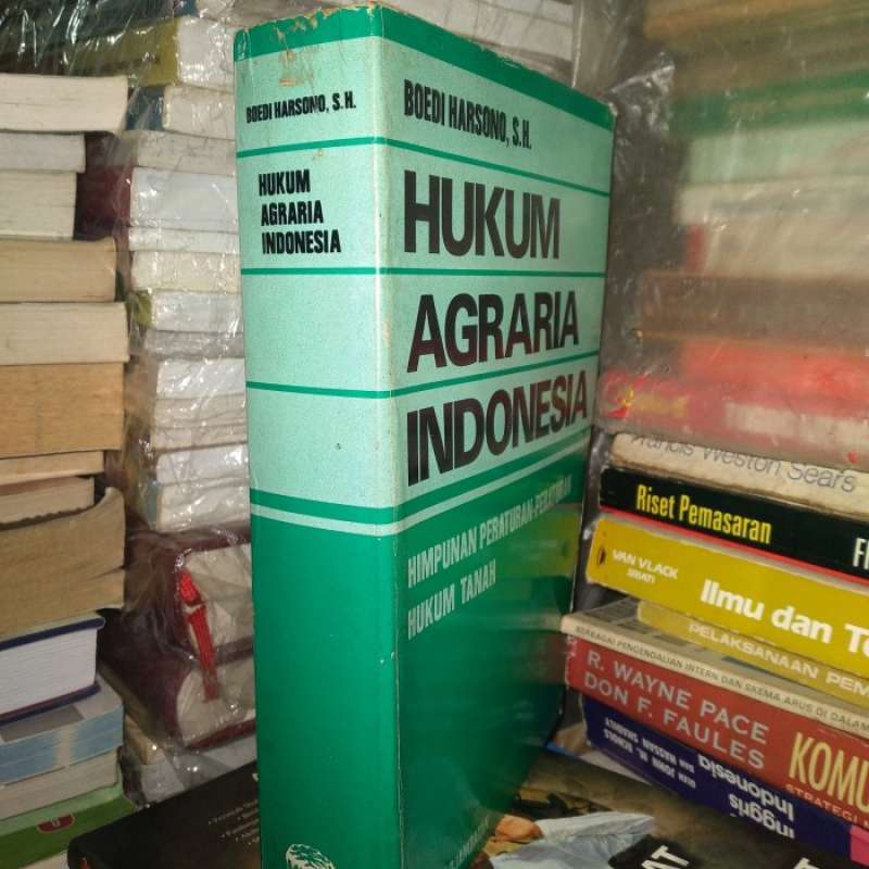 Promo Hukum Agraria Indonesia.boedi Harsono Sh.buku Original Diskon 23% ...