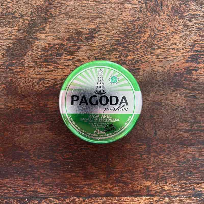Jual Pagoda Pastiles Permen Pelega Tenggorokan Rasa Apel 20gr Di Seller ...