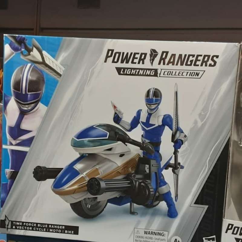 Promo Hasbro Power Rangers Lightning Collection Blue Ranger & Vector ...
