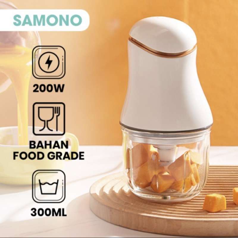 Promo Blender Copper Kaca Elektrik Multifungsi 200 W Putih Samono SW099 ...