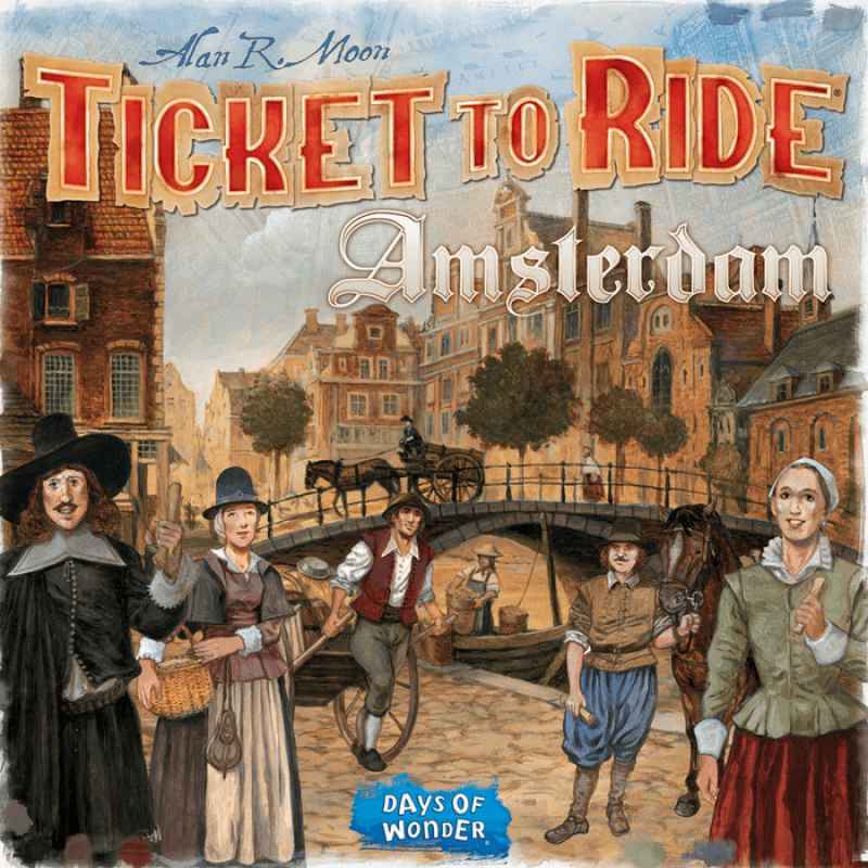 Jual Ticket To Ride: Amsterdam - Original - Toko Board Game - Di Seller ...