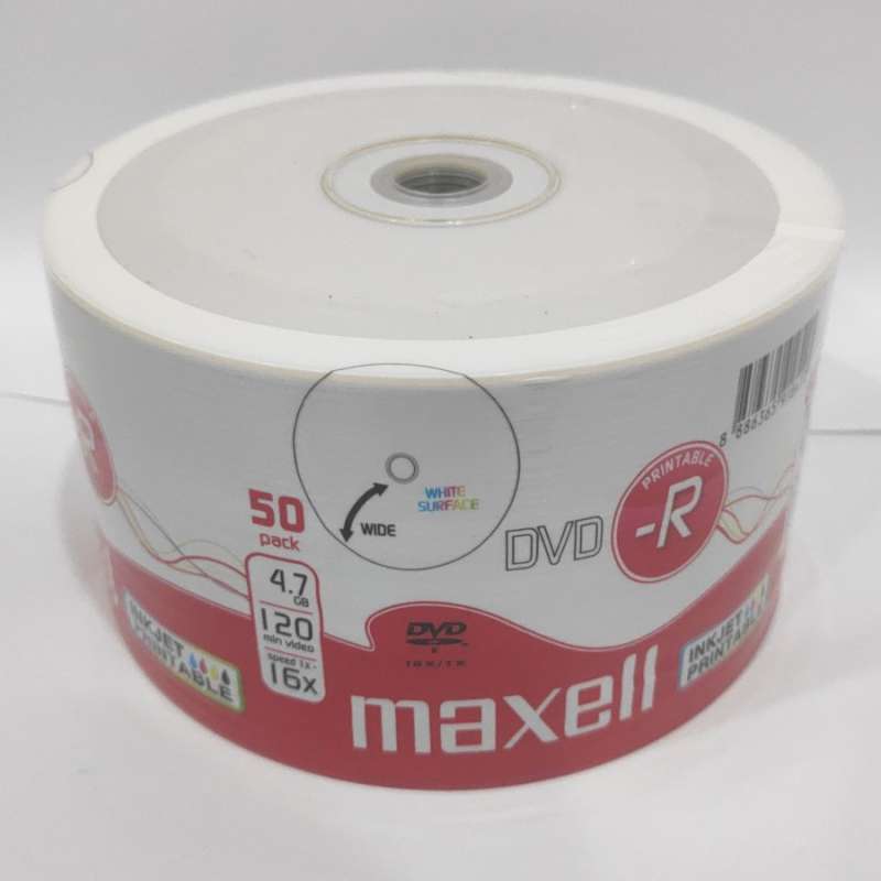 Jual Dvd-r Printable Maxell Speed 16x Di Seller Pinnacle - Serdang, Kota Jakarta Pusat | Blibli